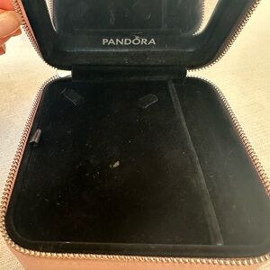 Pandora | Jewelry | Pandora Travel Jewelry Case Pink Authentic New With ...